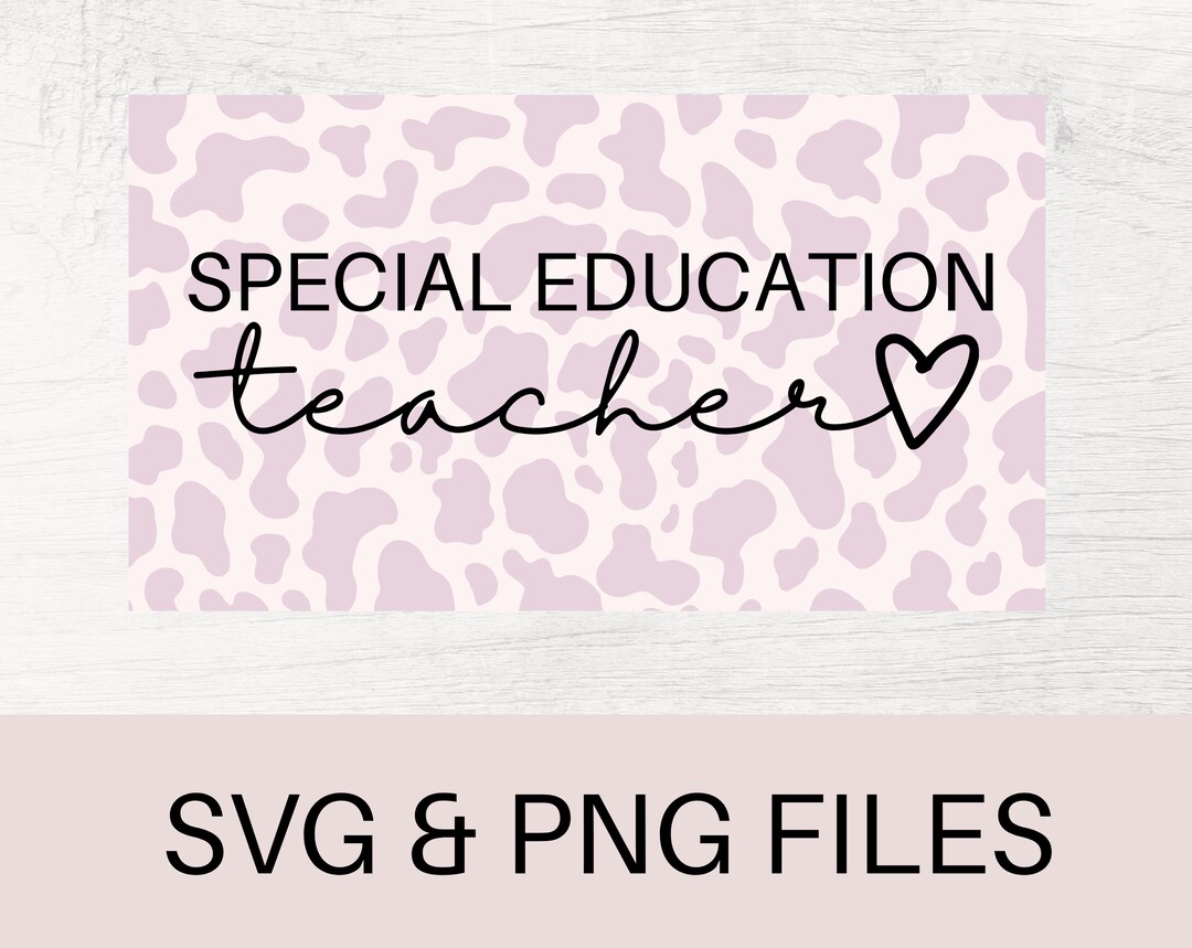 Special Education Teacher Svg, IEP Teacher Svg, Special Education Svg ...
