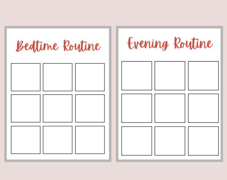 Daily Routine Cards, Toddler Routine Chart, Daily Rhythm, Visual ...