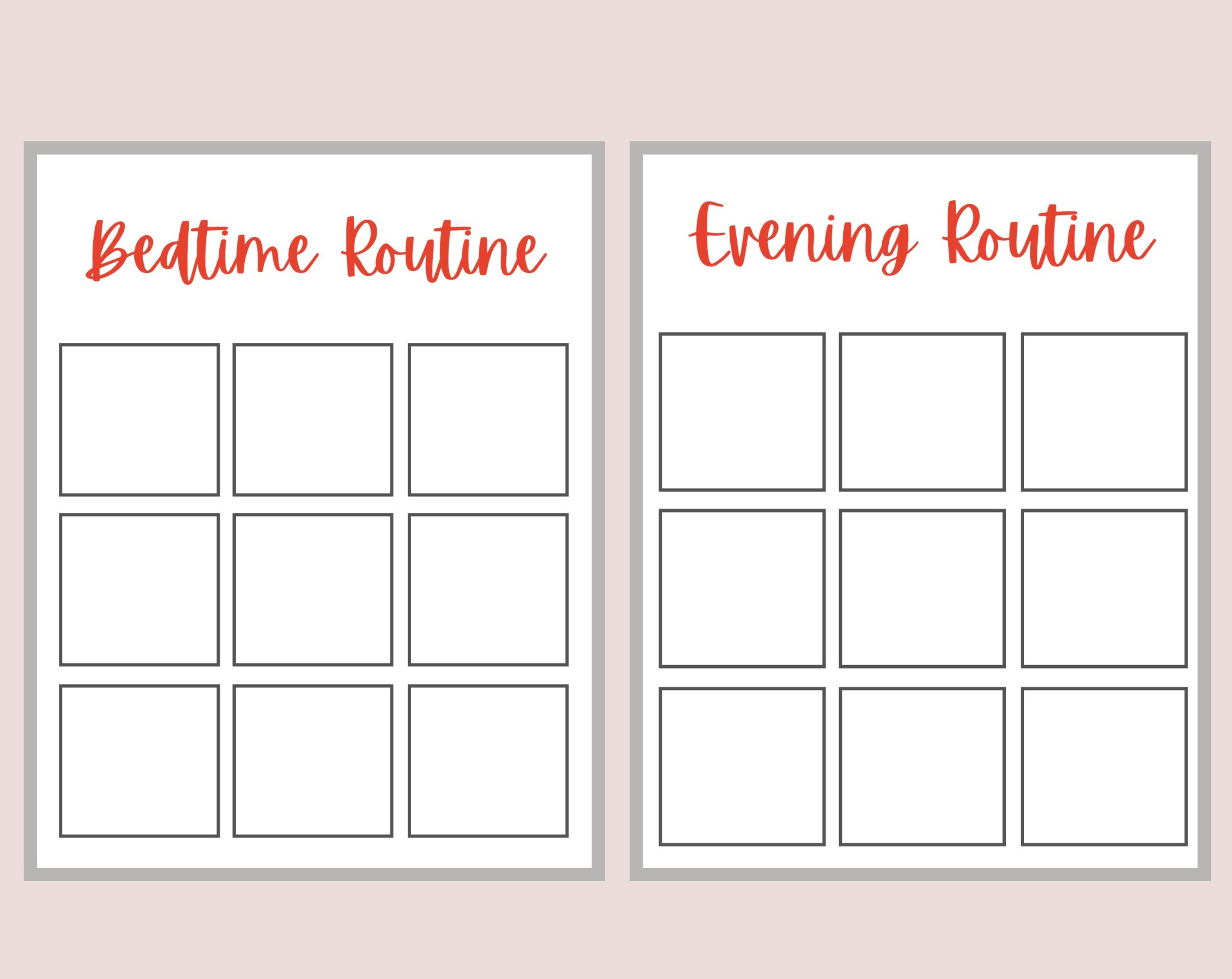 Daily Routine Cards, Toddler Routine Chart, Daily Rhythm, Visual ...