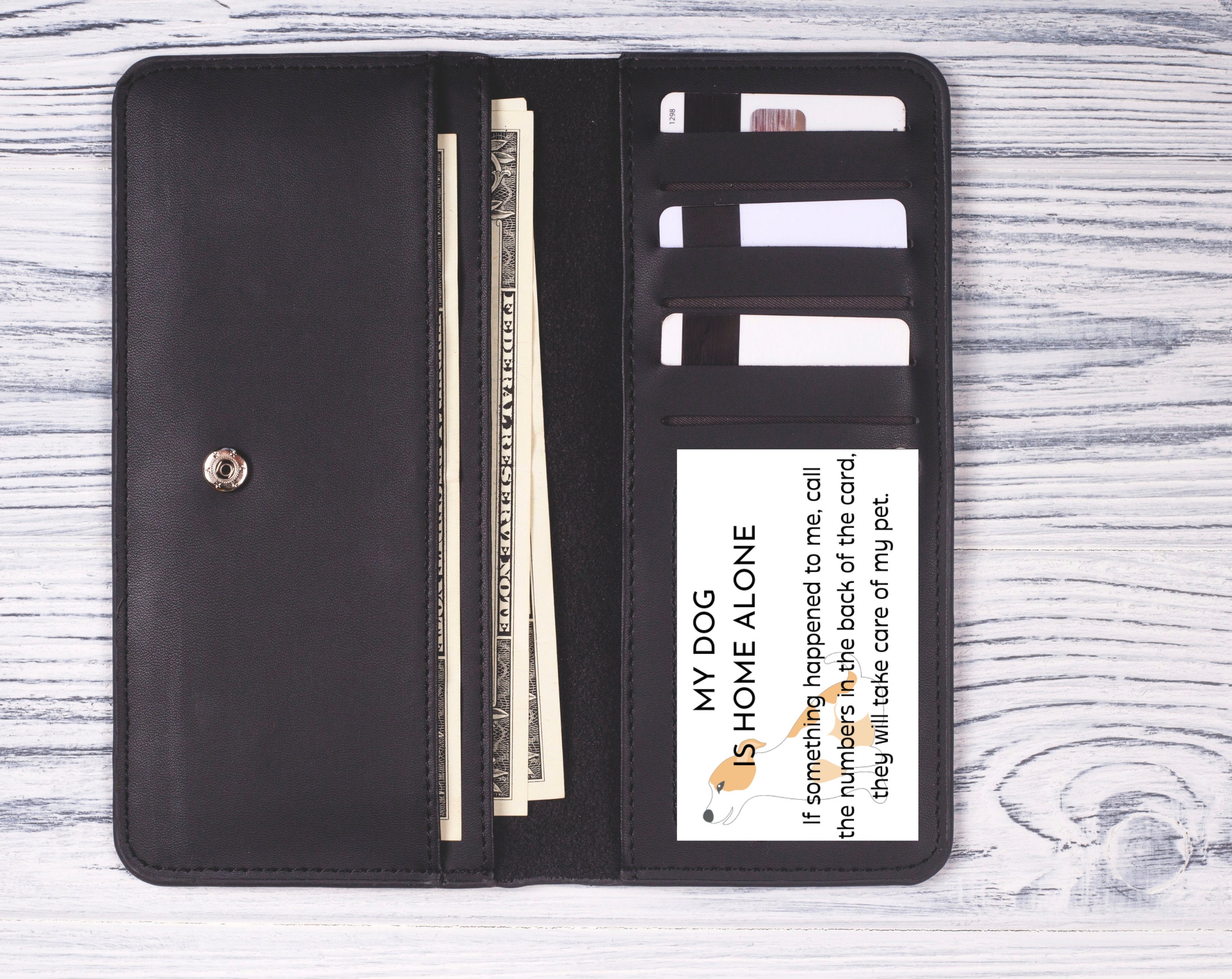 Pet Emergency Card, Medical Emergency, Medical Card, Pet Home Alone ...