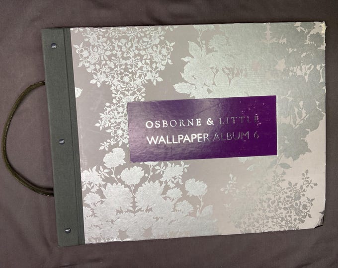 Wallpaper Sample Book Scrapbooking & Paper Craft Supply Art Collage ...
