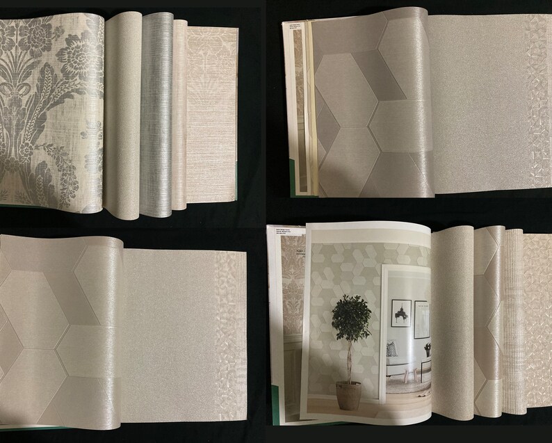 Wallpaper Sample Book Scrapbooking Paper Craft Kids Craft - Etsy