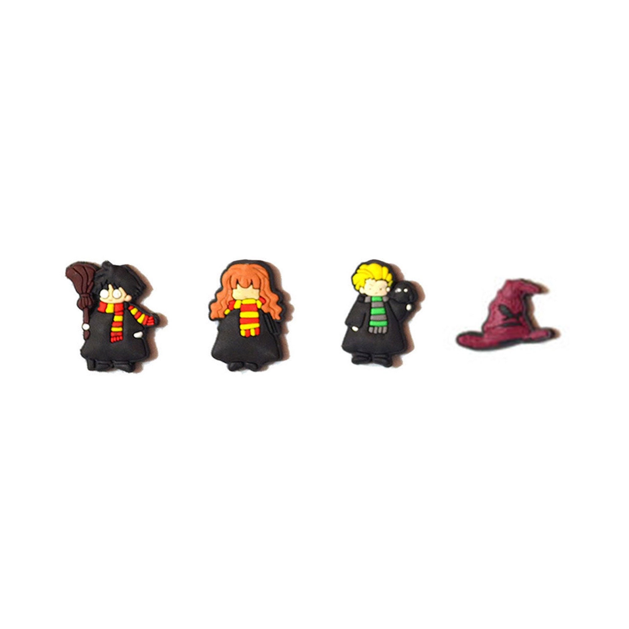 Harry Potter Harry Hermione Draco Sorting Hat PVC Keyring Keychain or ...