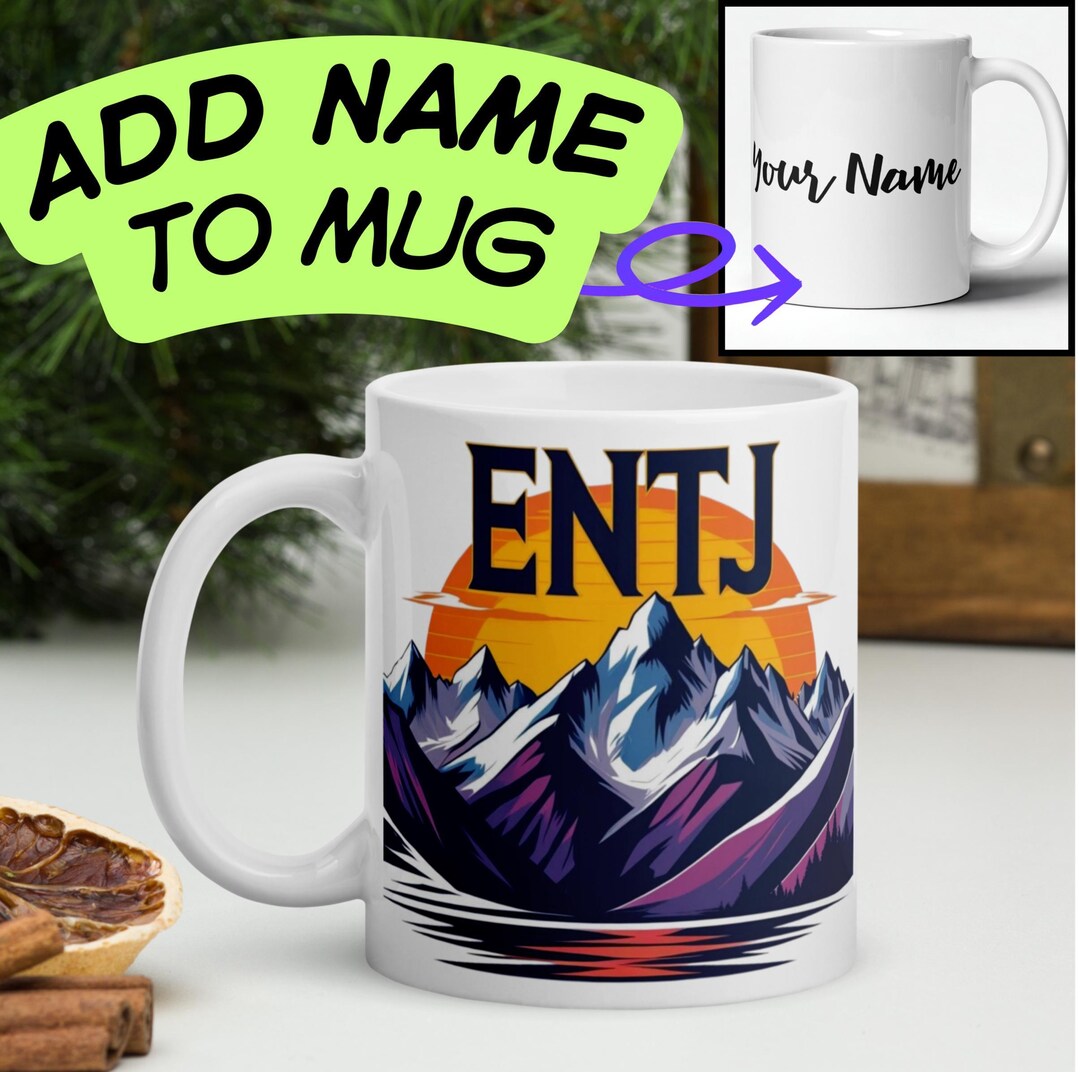ENTJ Personalised Mug – Myers-briggs MBTI Coffee Cup | 16 Personalities ...