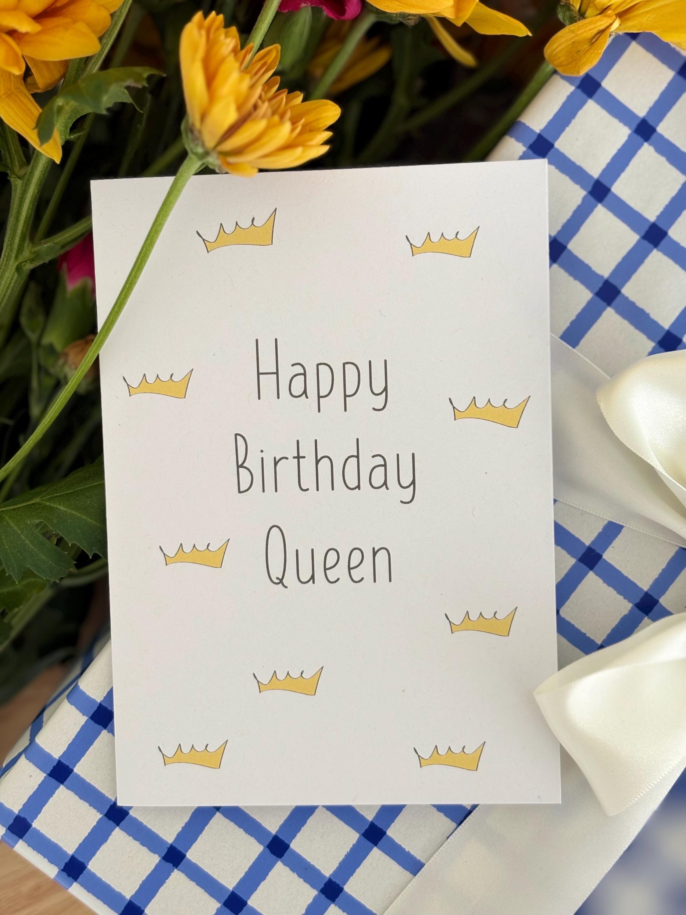 Happy Birthday Queen | Birthday Card | Birthday Wishes | Yas Queen ...