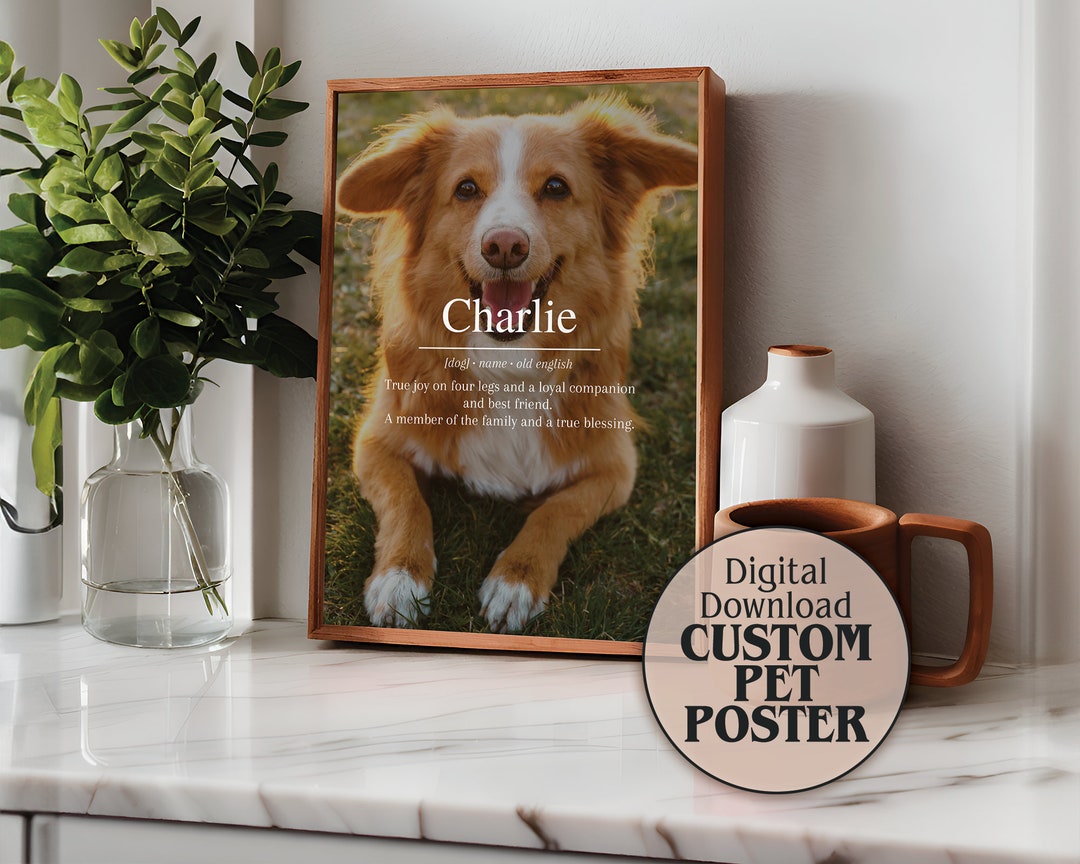 Pet Definition , Pet Definition Print , Custom Pet Wall Art ...