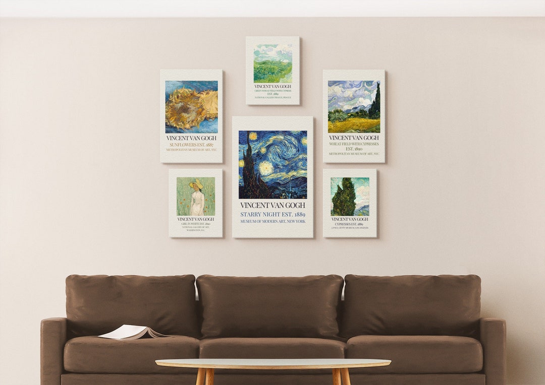 10 Vincent Van Gogh Posters Paintings Posters Wall Collage Kit Art Wall ...