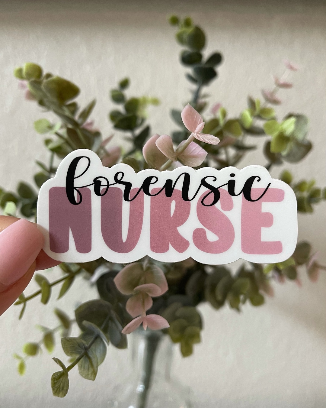Forensic Nurse Sticker | Nursing Stickers | Registered Nurse ...