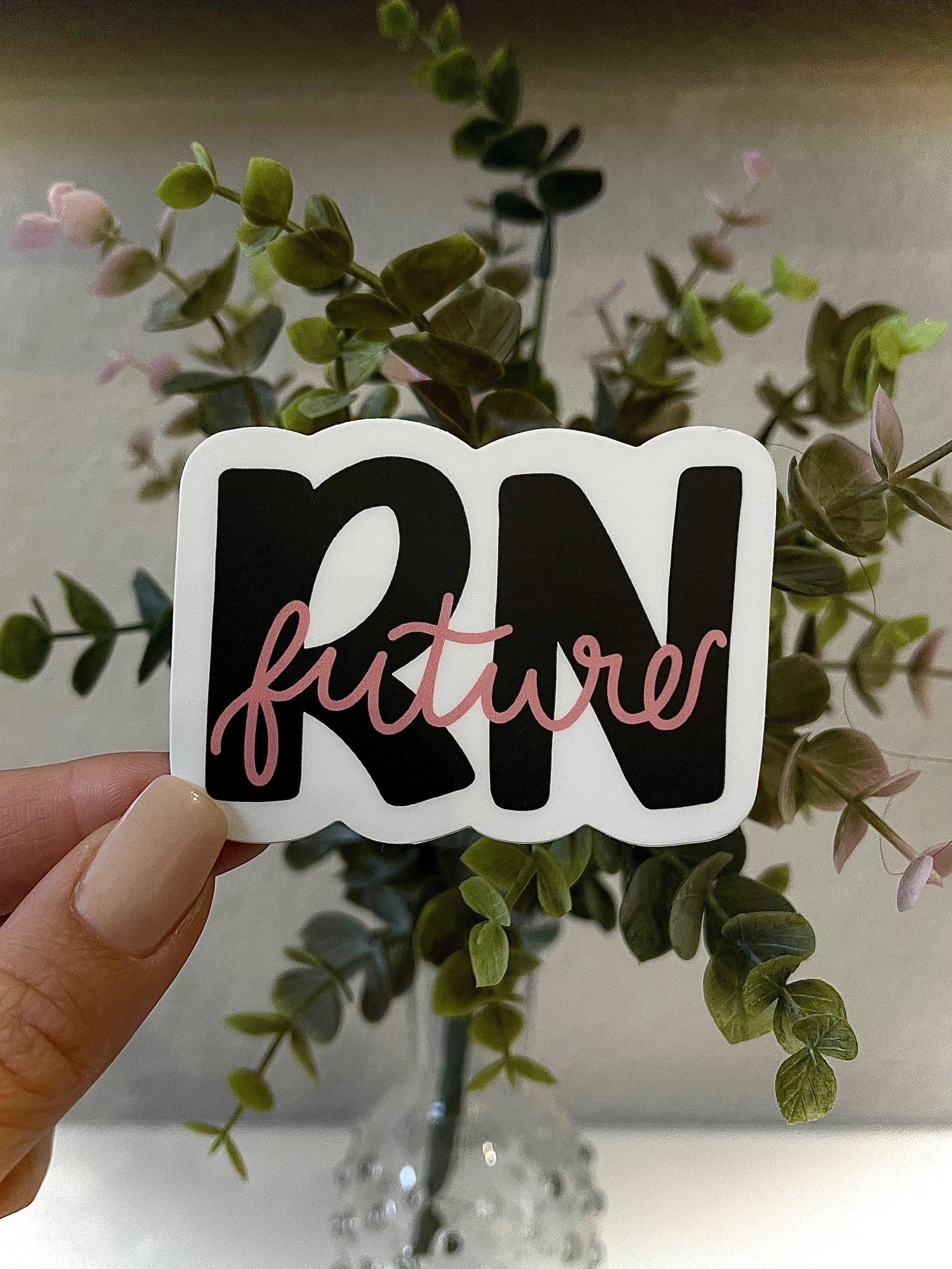 Future Nurse Sticker Future RN Registered Nurse Nursing | Etsy