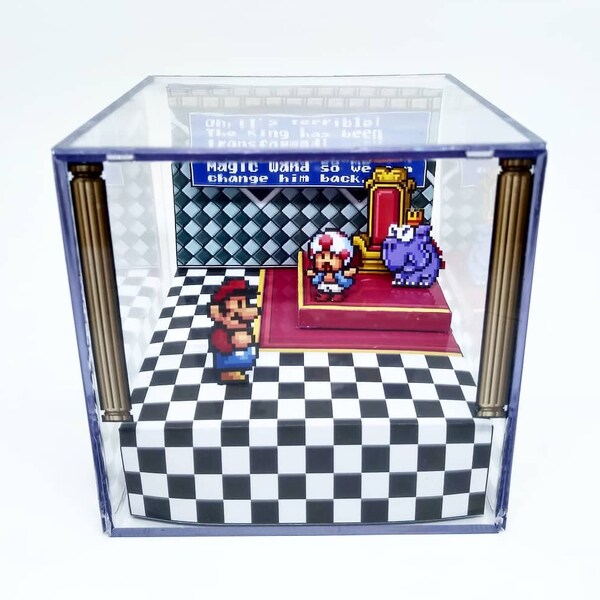Super Mario Bros Cube - Etsy Australia