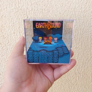 Earthbound - 3D Cube Diorama - Etsy