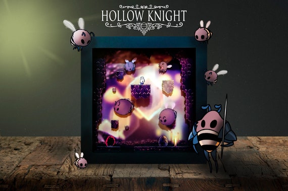 Hollow Knight the Hive 3D Shadowbox | Etsy
