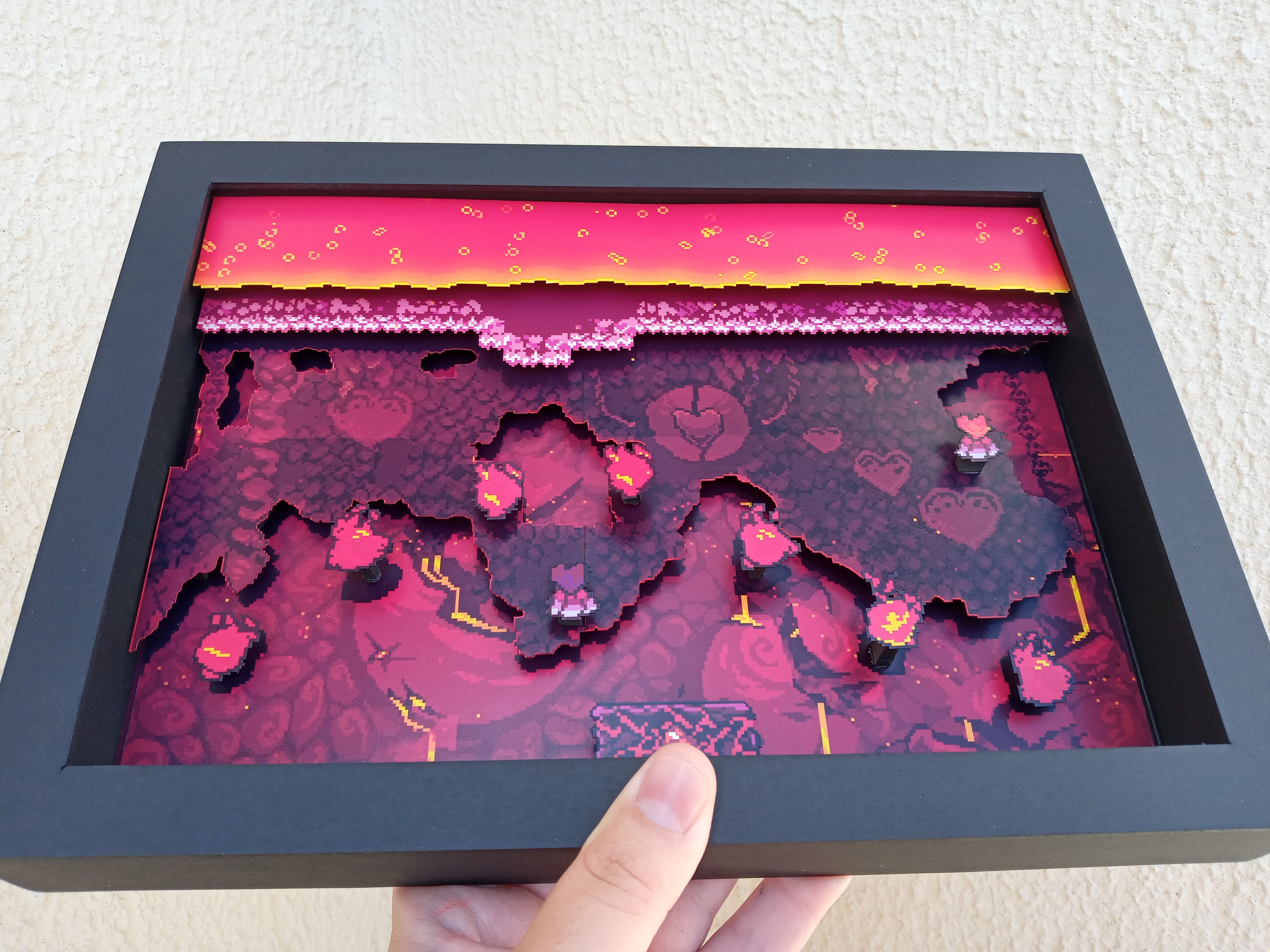 Celeste chapter 8 B-side 3D Shadowbox | Etsy