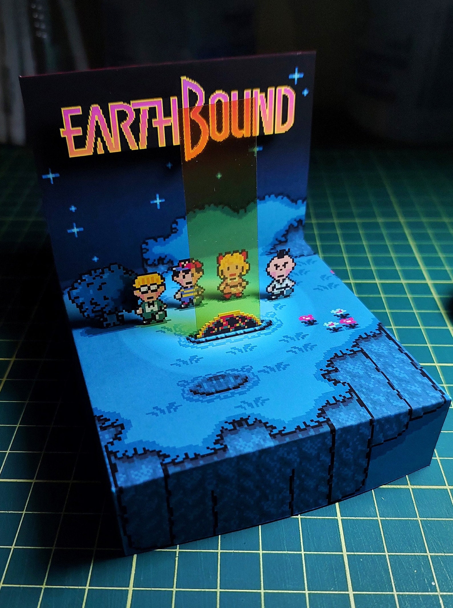 Earthbound 3D Cube Diorama - Etsy