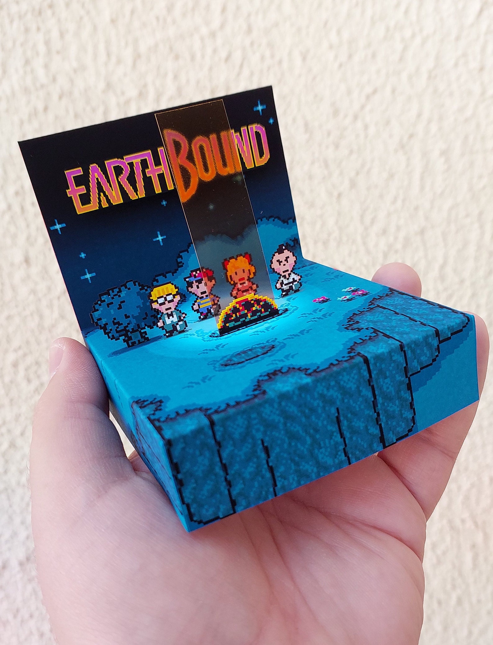 Earthbound 3D Cube Diorama - Etsy