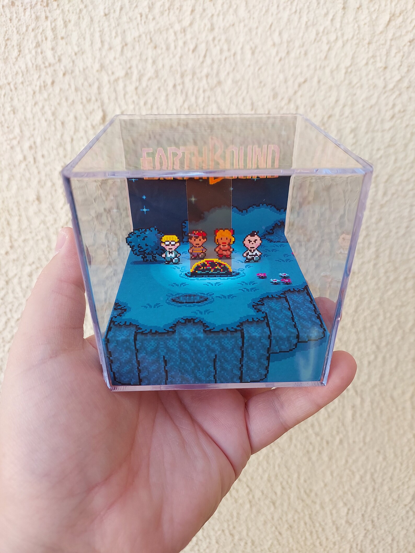 Earthbound 3D Cube Diorama - Etsy
