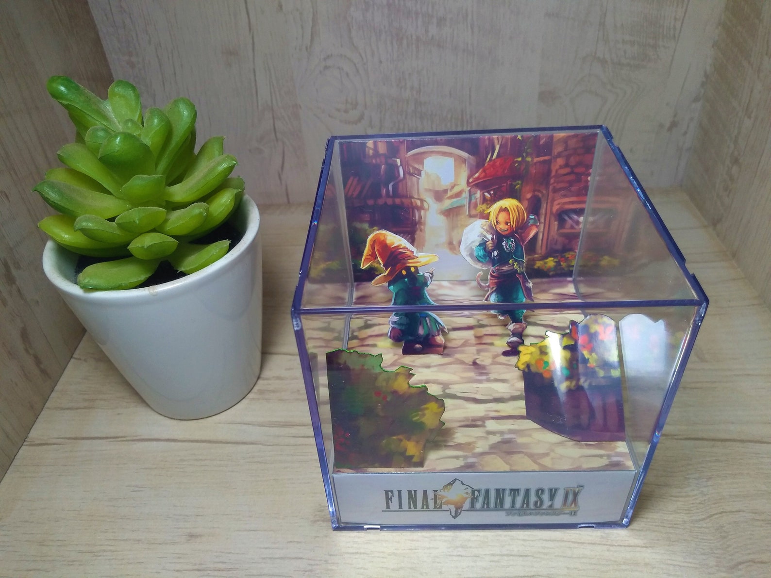 Final Fantasy IX 3D Cube Diorama | Etsy