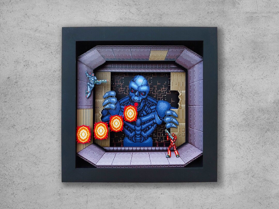 Contra III: the Alien Wars / Super Probotector Alien Rebels (level 3 ...