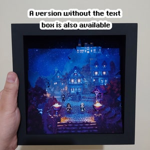 Octopath Traveler II (throne & Temenos) - 3D Shadowbox - Etsy