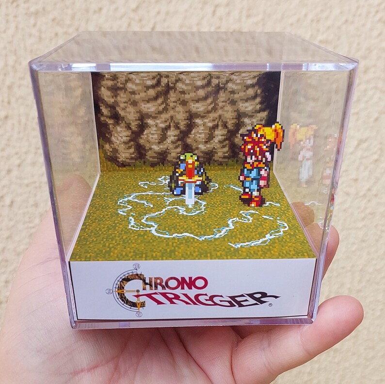 Chrono Trigger masamune 3D Cube Diorama - Etsy