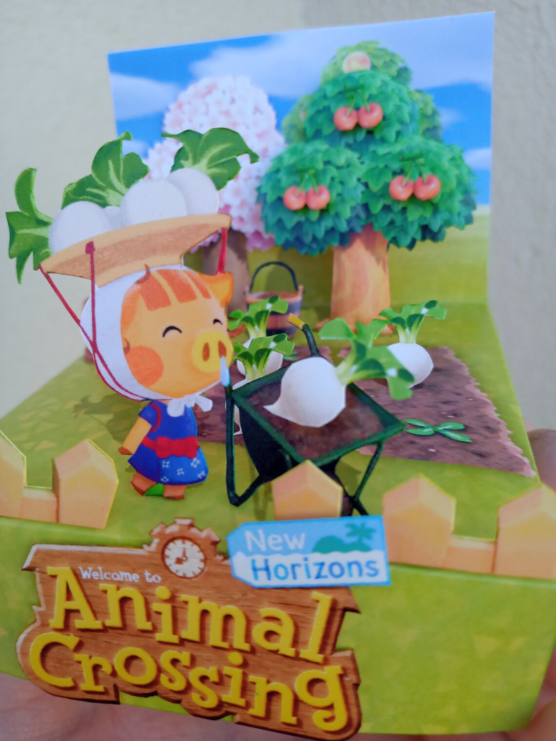 Animal Crossing New Horizons 3D Cube Diorama - Etsy