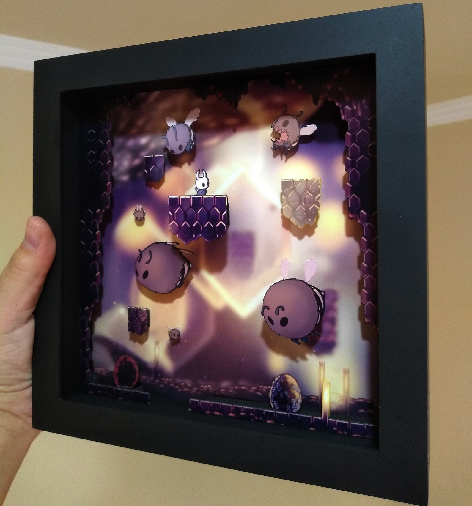 Hollow Knight the Hive 3D Shadowbox - Etsy