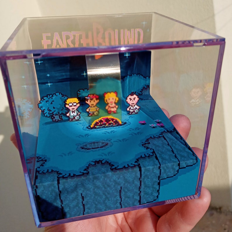 Earthbound 3D Cube Diorama - Etsy