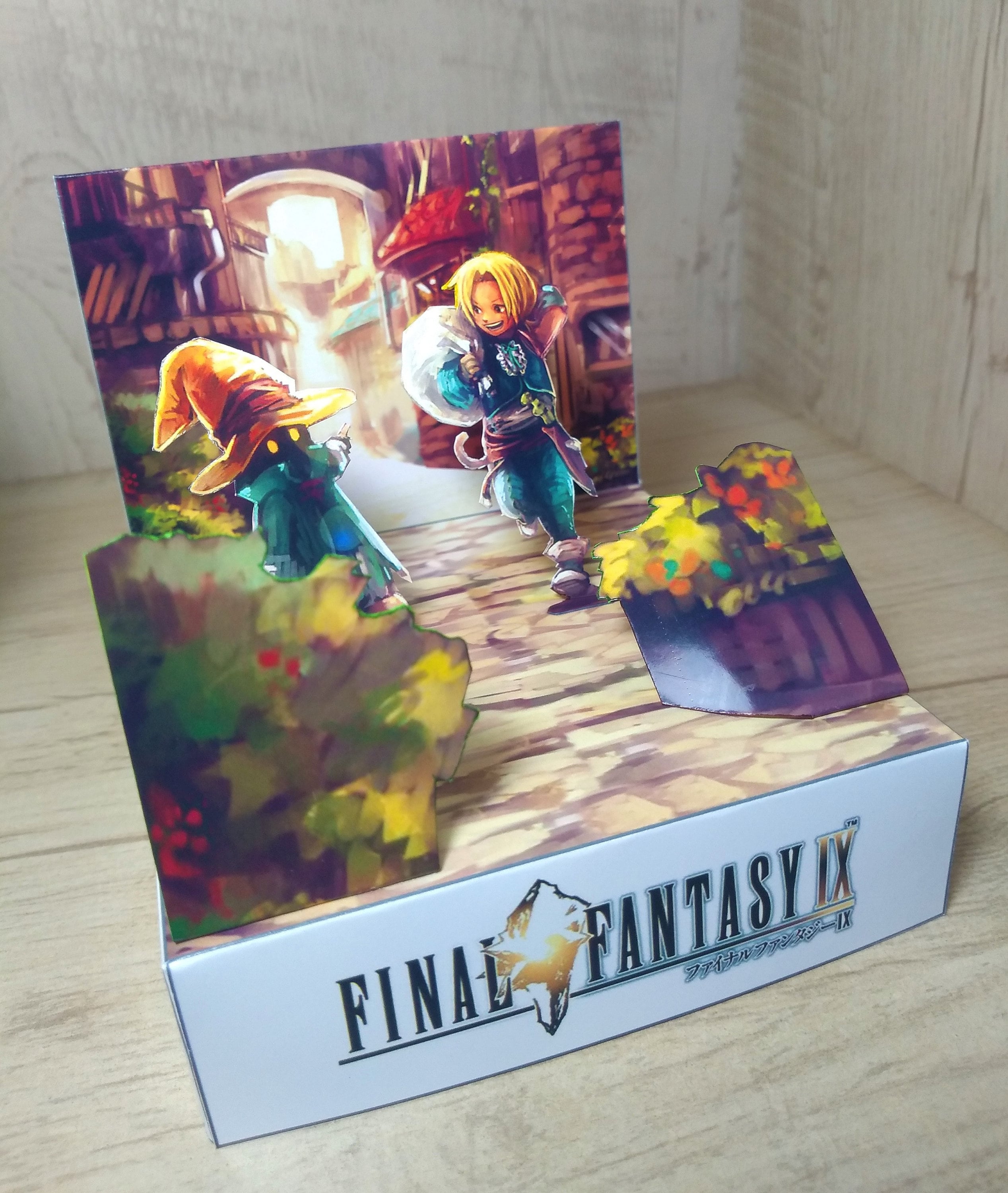 Final Fantasy IX 3D Cube Diorama | Etsy