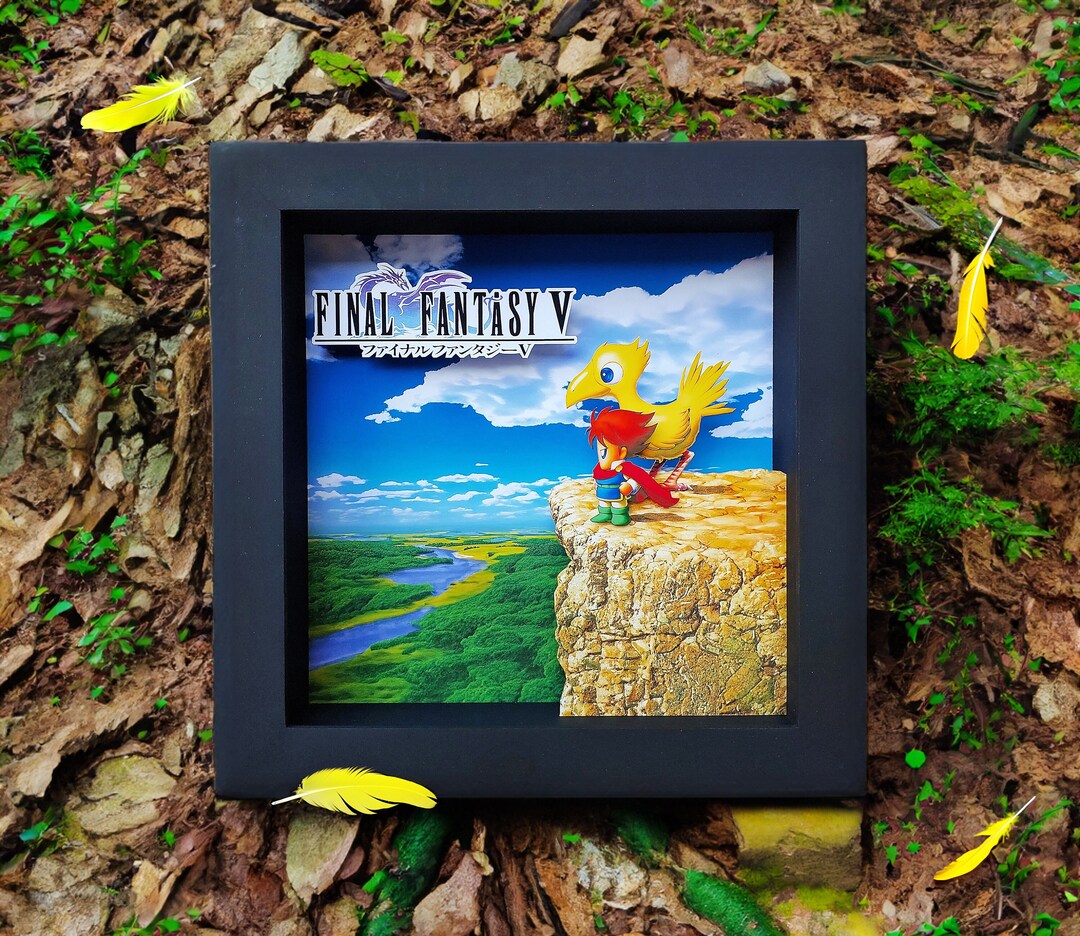 Final Fantasy V - 3D Shadowbox - Etsy