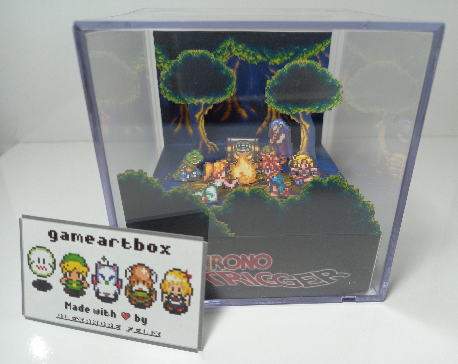 Chrono Trigger 3D Cube Diorama - Etsy