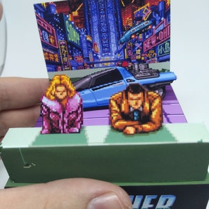Snatcher - 3D Cube Diorama - Etsy