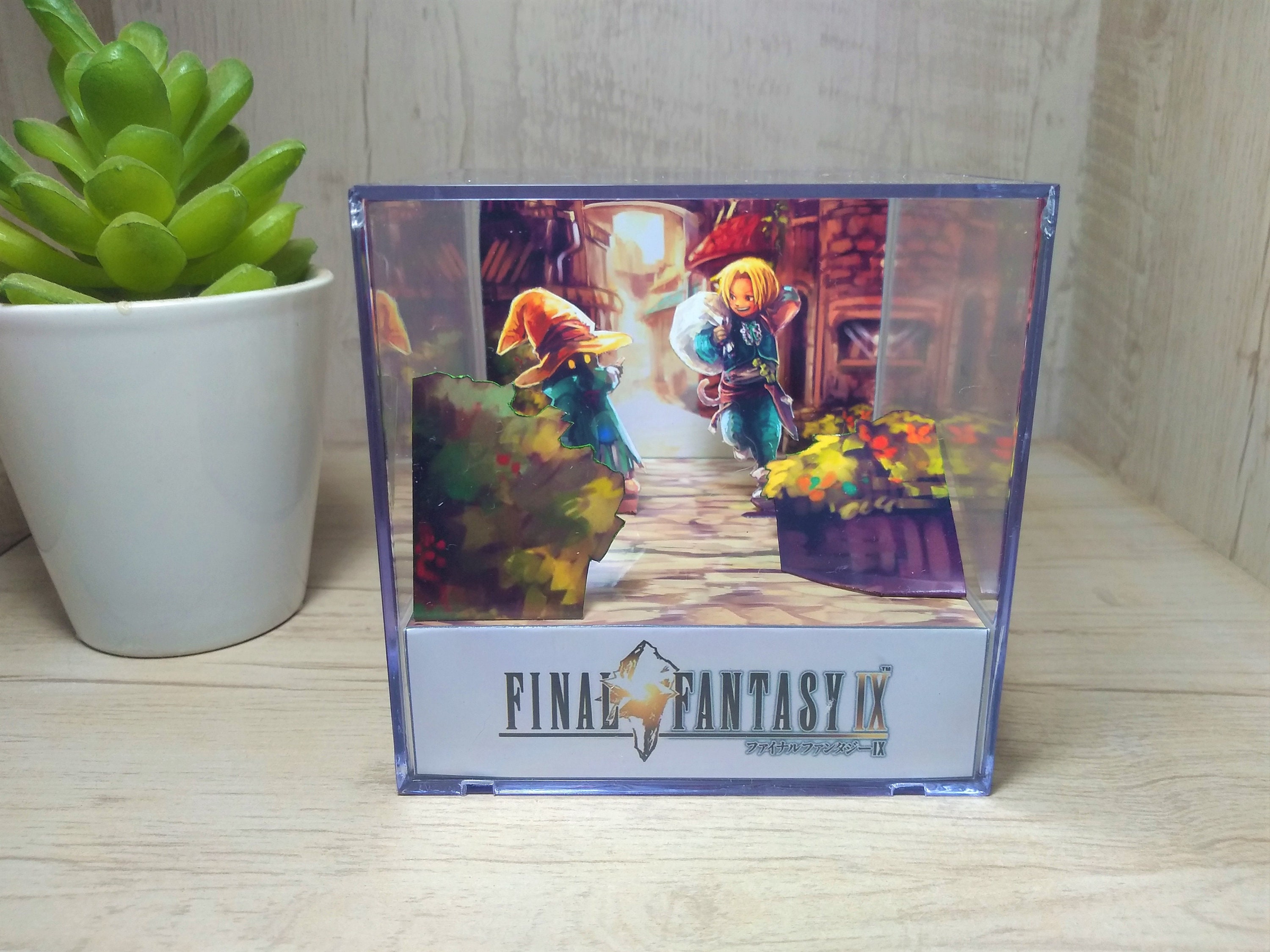 Final Fantasy IX 3D Cube Diorama | Etsy