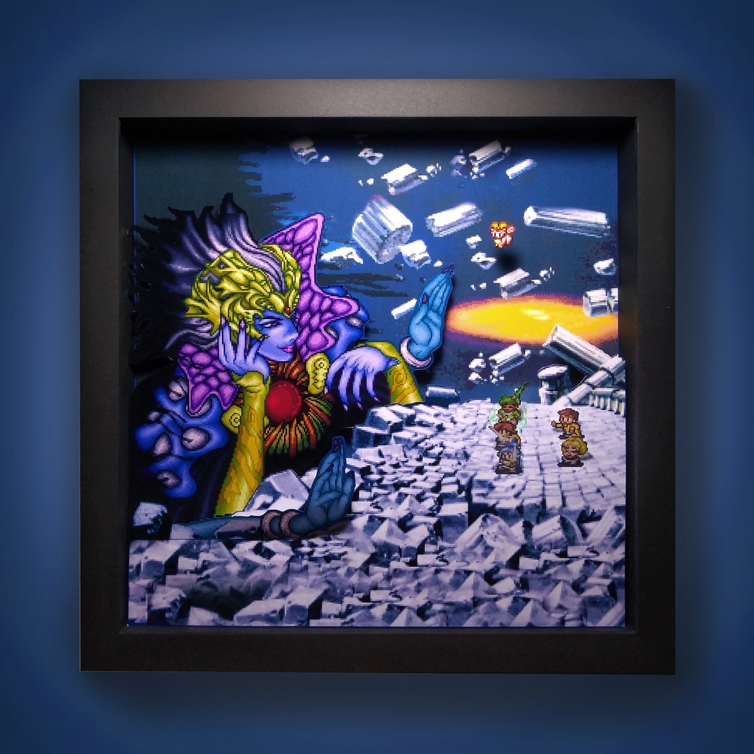 Lunar 2 zophar Last Battle 3D Shadowbox - Etsy