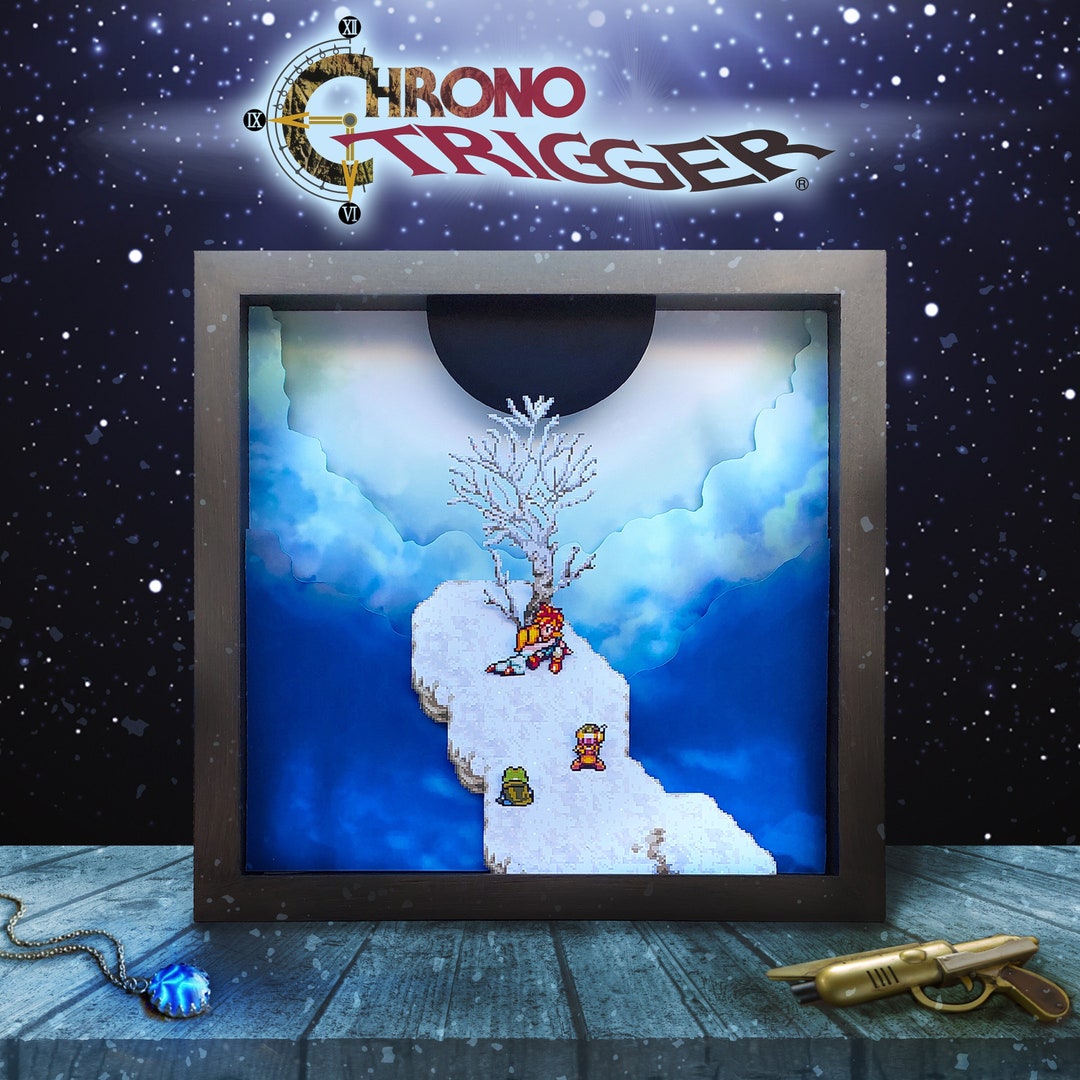 Chrono Trigger (death Peak) - 3D Shadowbox - Etsy