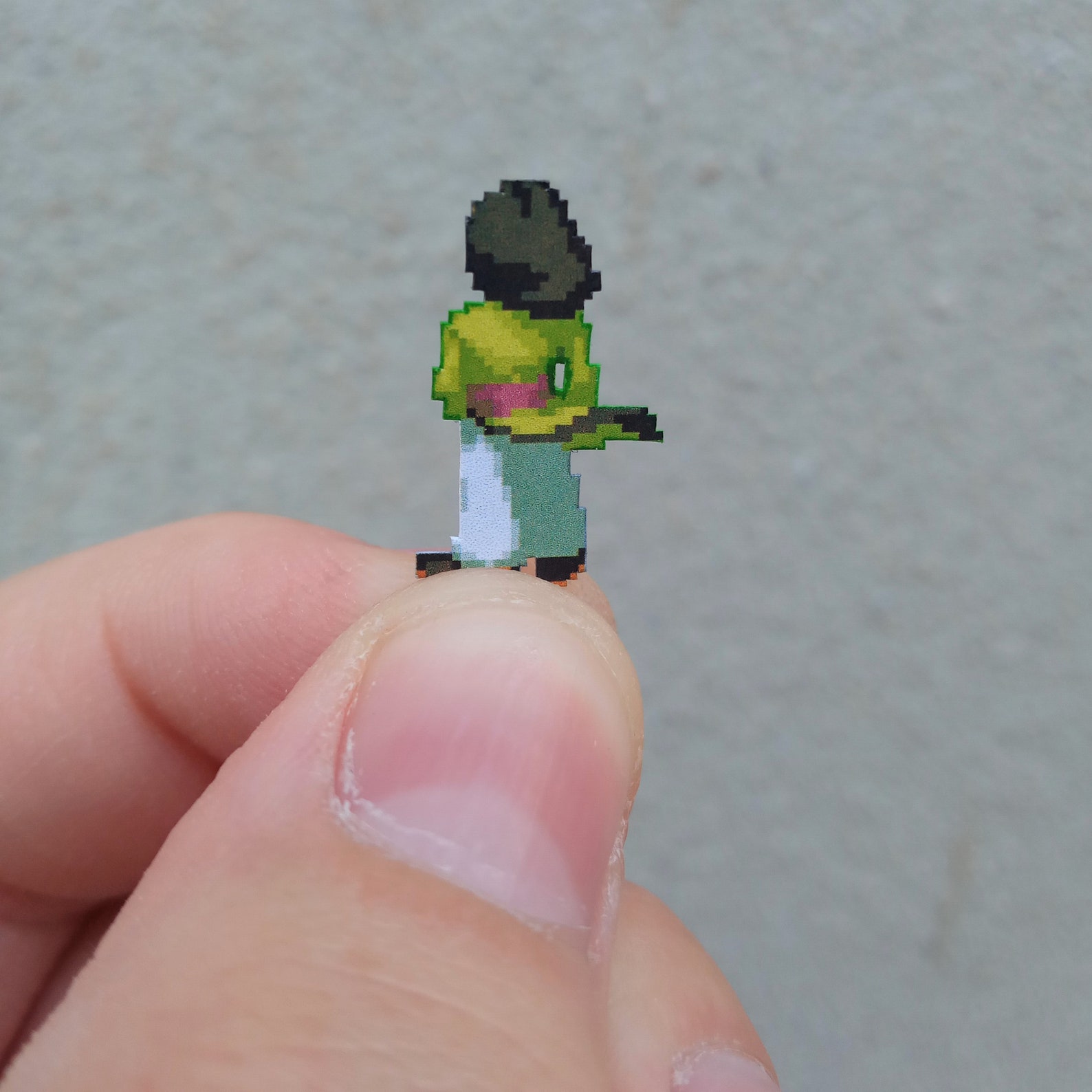 Xenogears grahf the Seeker of Power 3D Cube Diorama - Etsy