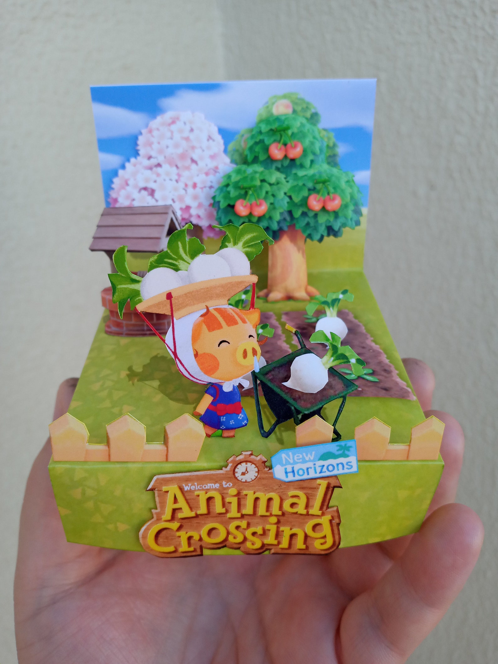 Animal Crossing New Horizons 3D Cube Diorama - Etsy