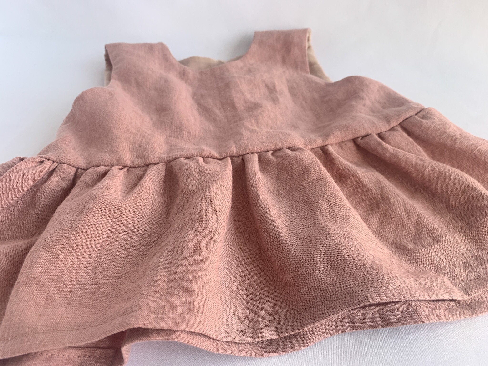 Baby Ruffle Dress Sewing Pattern 3 Sizes Easy Sewing | Etsy