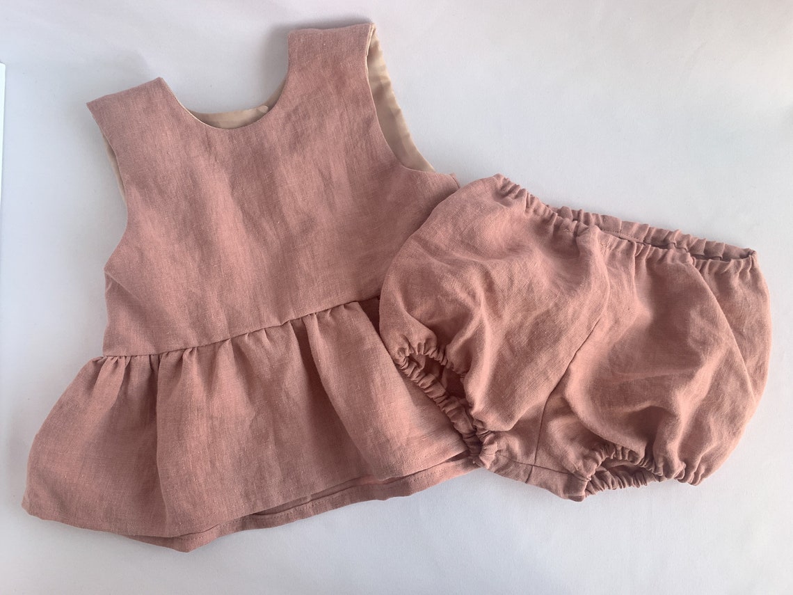 Baby Ruffle Dress Sewing Pattern 3 Sizes Easy Sewing - Etsy