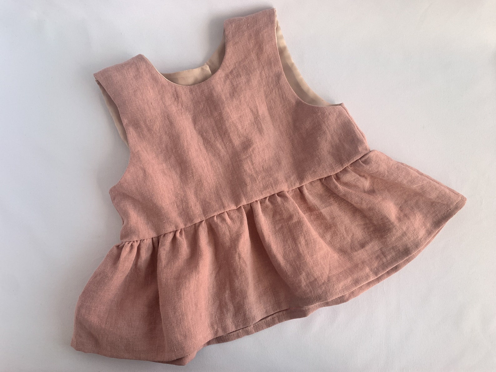 Baby Ruffle Dress Sewing Pattern 3 Sizes Easy Sewing | Etsy