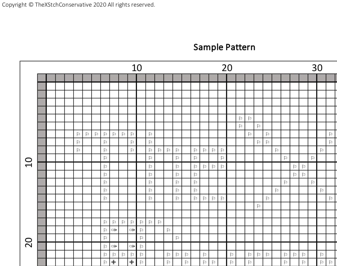 Braille MAGA PDF Cross Stitch Pattern - Etsy
