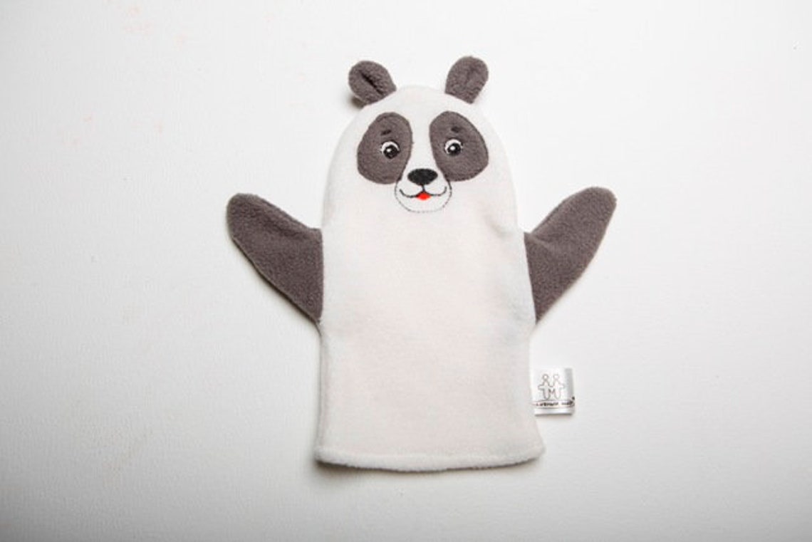 Panda Hand Puppet Animal Puppet Toy for Baby Hand Puppet | Etsy