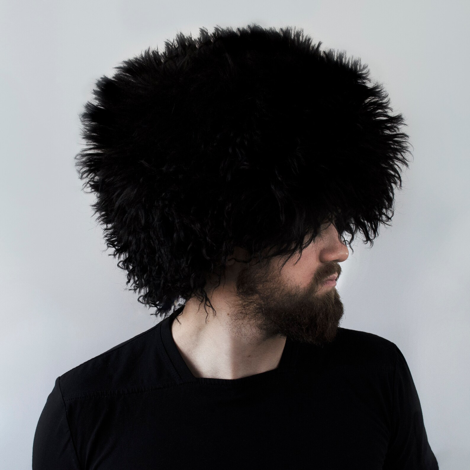 Papakha Hut Khabib Nurmagomedov Papakha natürliche Schaffell | Etsy