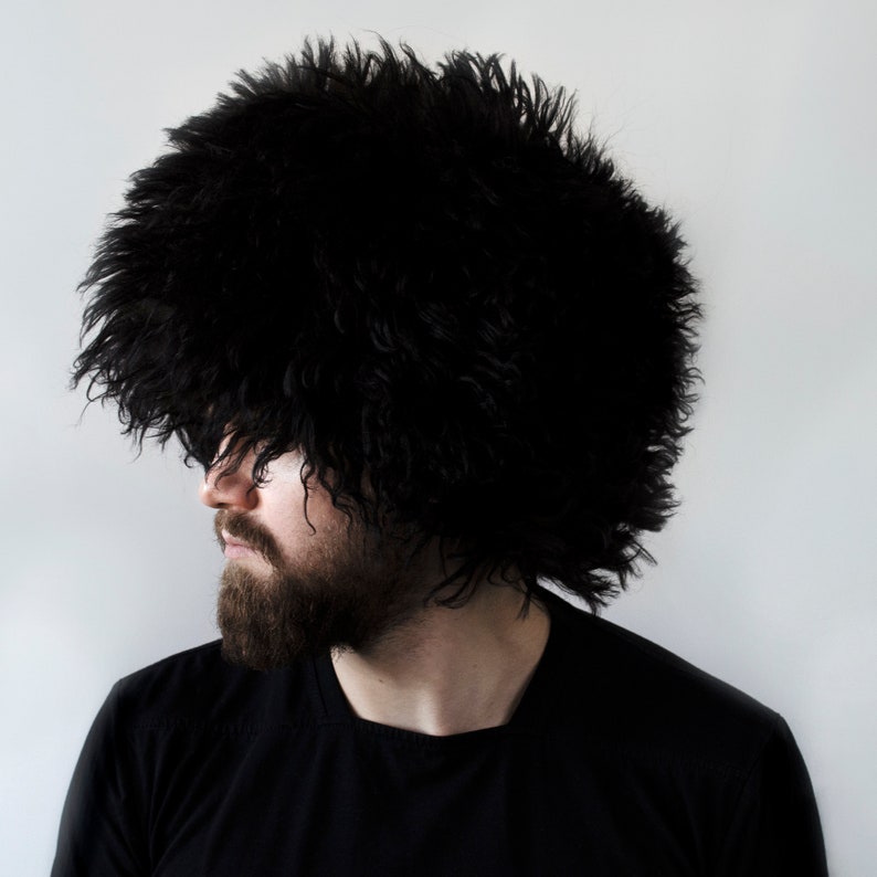 Natural Sheepskin Caucasus Papakha Khabib Nurmagomedov Etsy