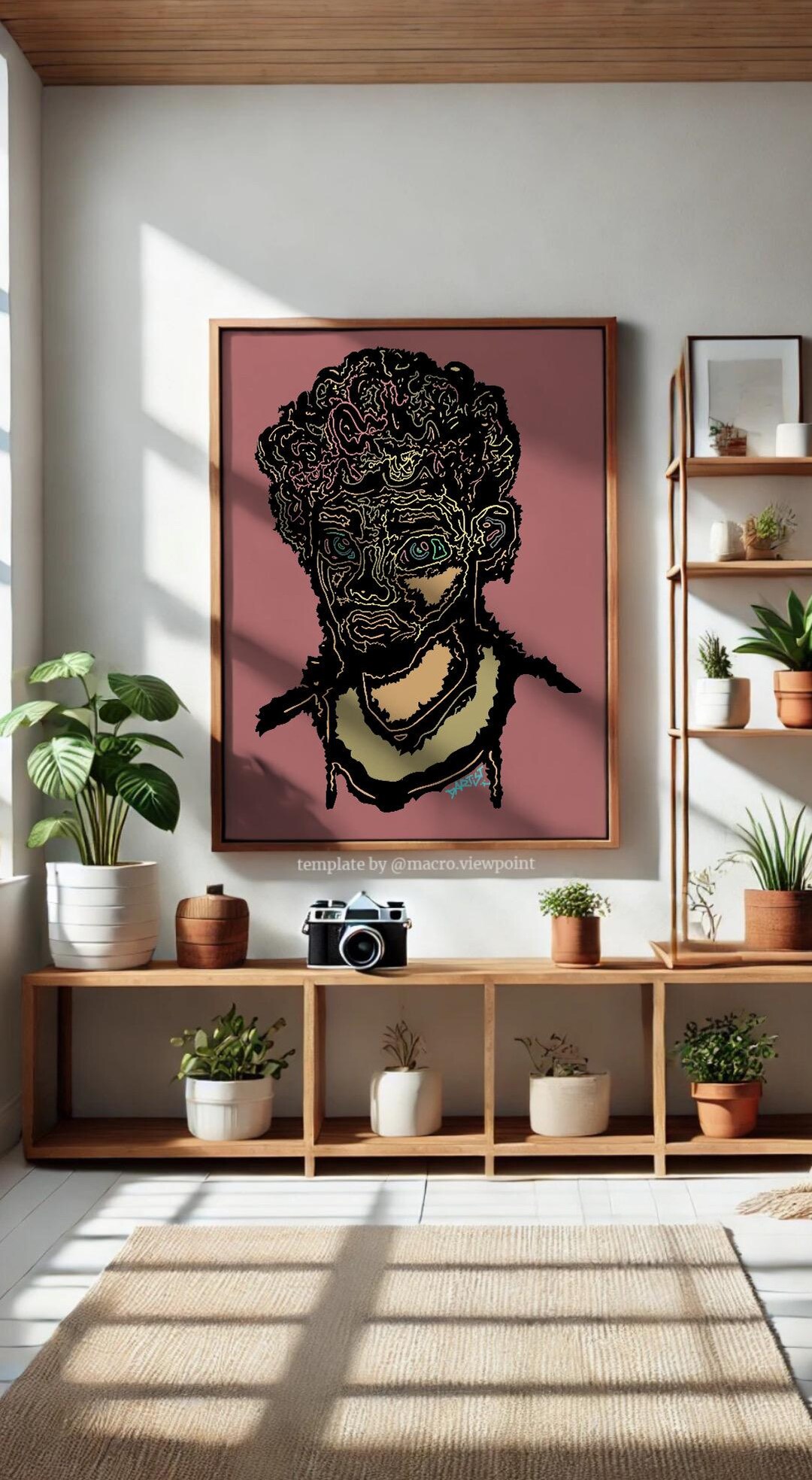 The Nervous Glance - ART Print - Etsy