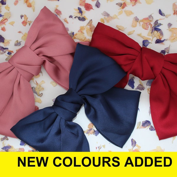 Oversized Hair Bow - Etsy