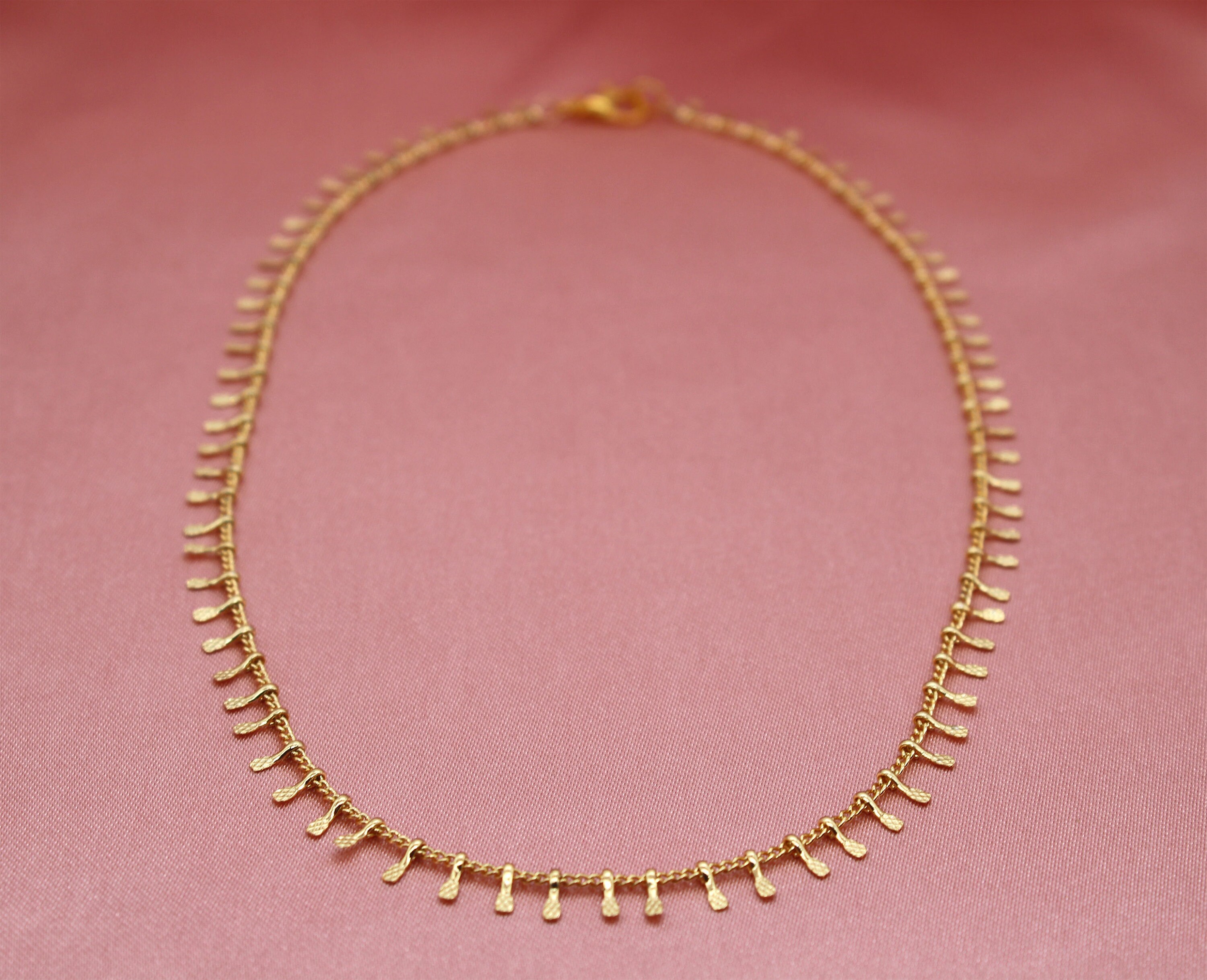 GOLD CHOKER NECKLACE, Summer Festival Jewellery, Gold Necklaces, Gold ...