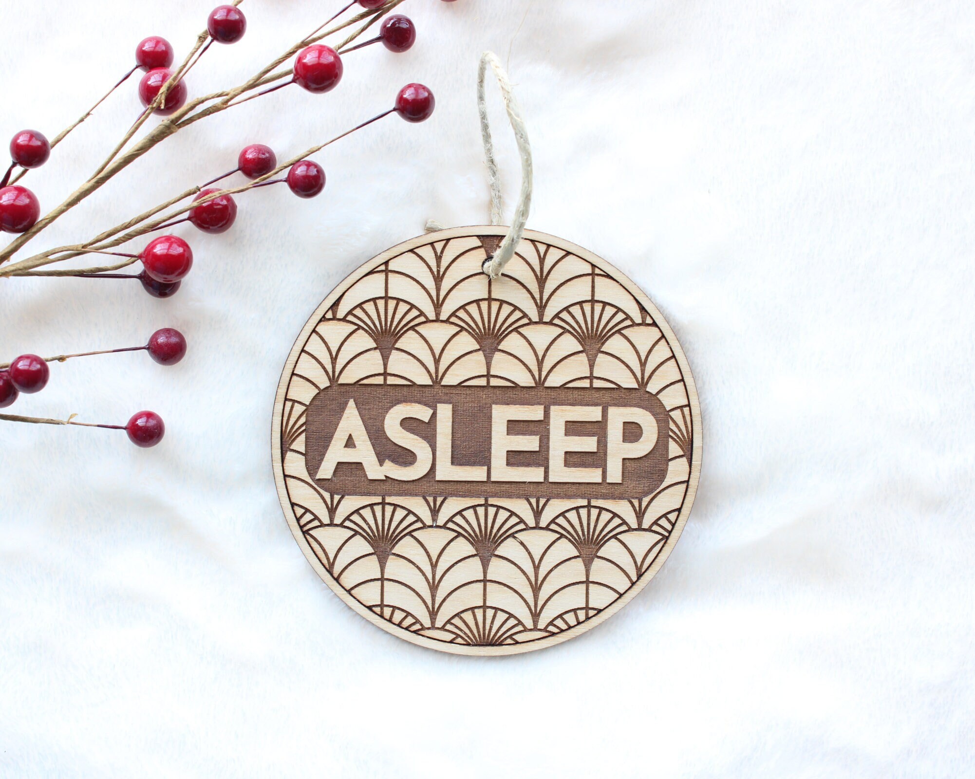 Baby Sleeping Door Sign, Day Sleeper Quiet Sign, Do Not Disturb Door ...