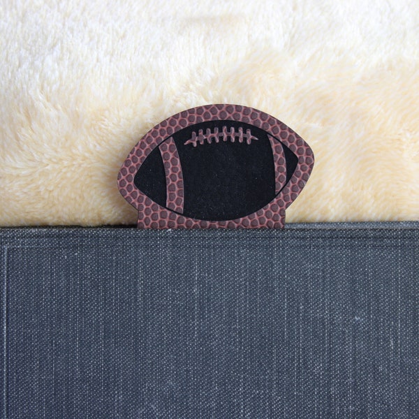 Football Bookmark - Etsy