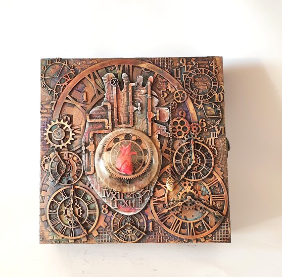 Exclusive Large Steampunk Medicine Cabinet First Aid Cabinet - Etsy