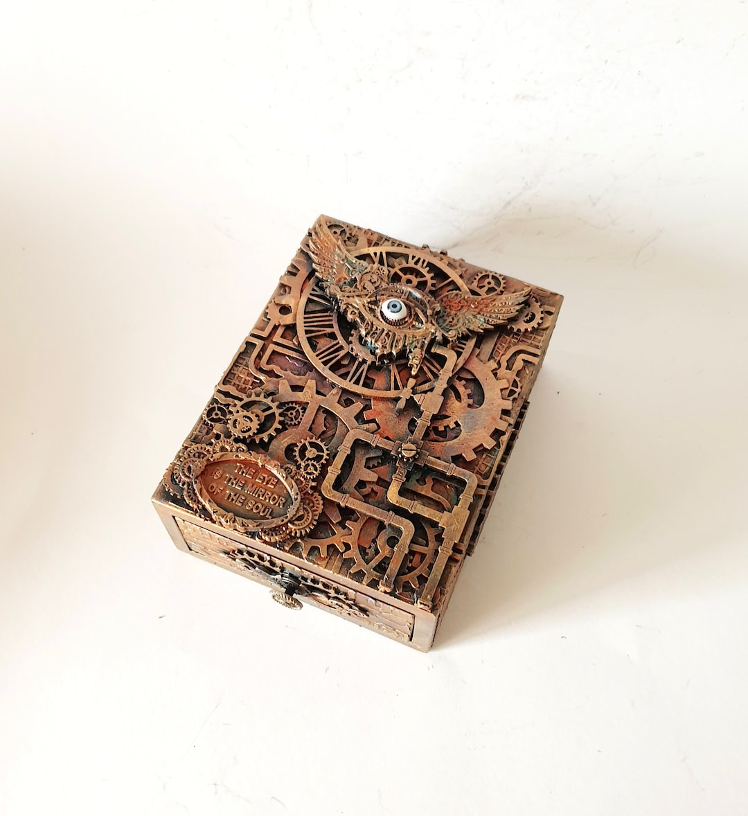 Exclusive Steampunk Drawer Box Storage Drawer Element Drawer, Organizer ...